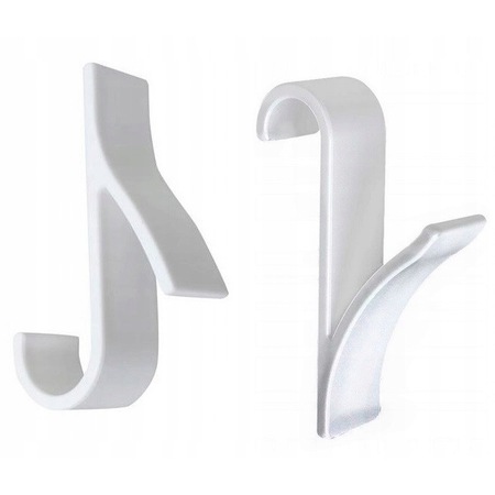 Set 2 carlige pentru prosoape, Zola®, prindere calorifer, din plastic ...