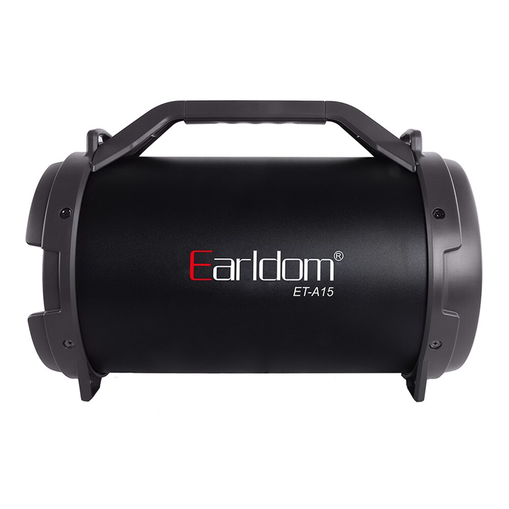 Тонколона Earldom ET-A15, Караоке, Bluetooth, USB, FM, AUX, Черен - eMAG.bg