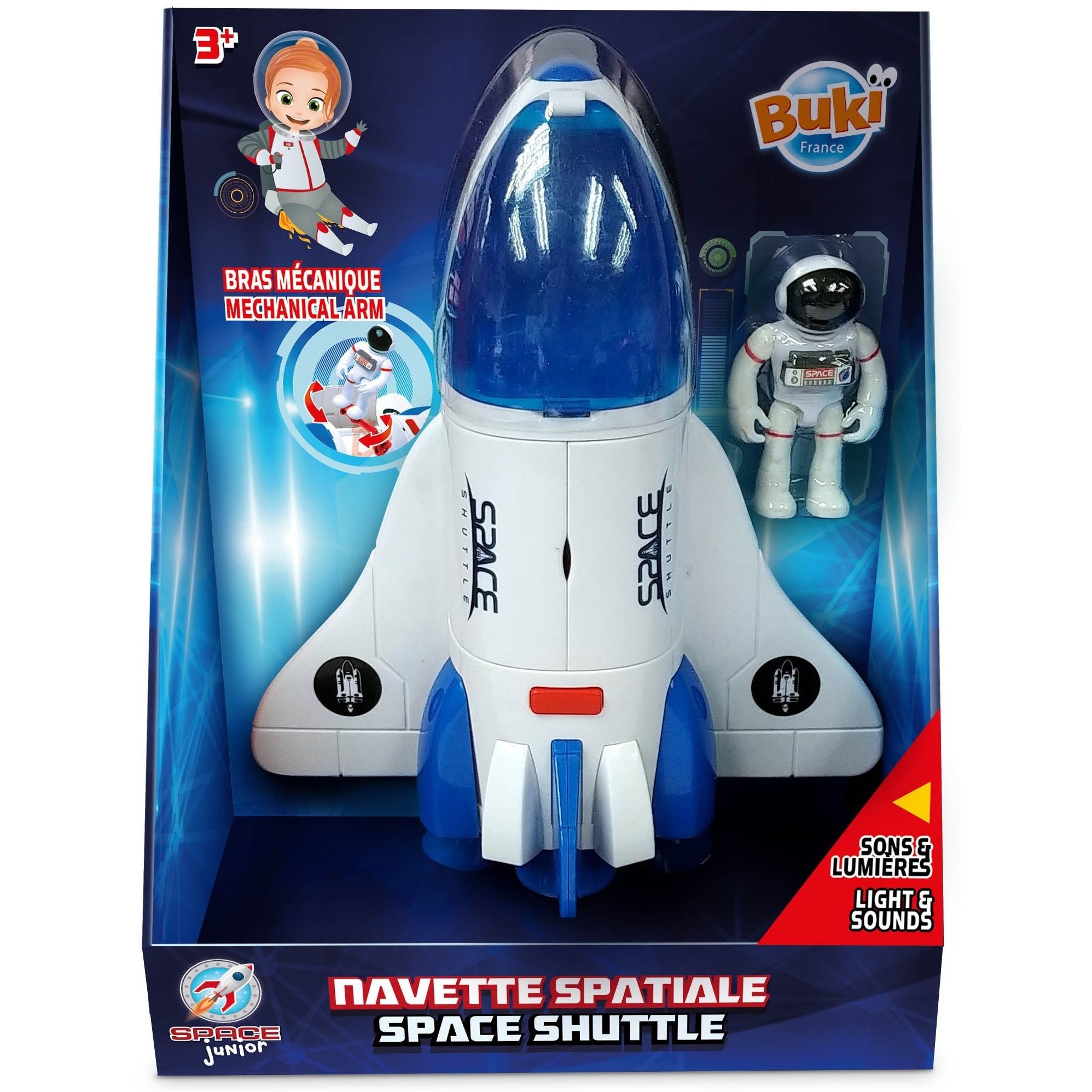 Jucarie pentru copii, BUKI France, Space Junior, Nava spatiala cu ...