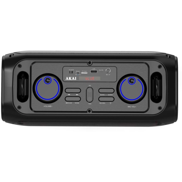 Boxa portabila activa Akai ABTS-45, 20 W, Radio FM, Bluetooth 5.0 ...