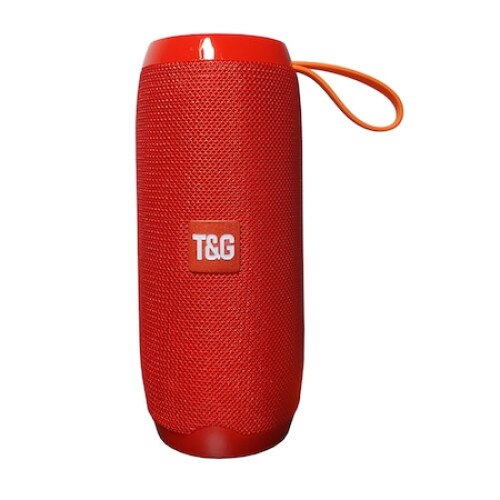Boxa Portabila Cu Bluetooth, Cititor USB, Card, Radio, Rosu Regal trade ...