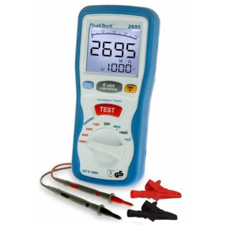 Peaktech P2695 szigetelésvizsgáló - eMAG.hu