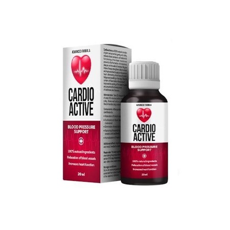 Supliment alimentar Cardio Active 20 ml, imbunatateste sanatatea inimii ...