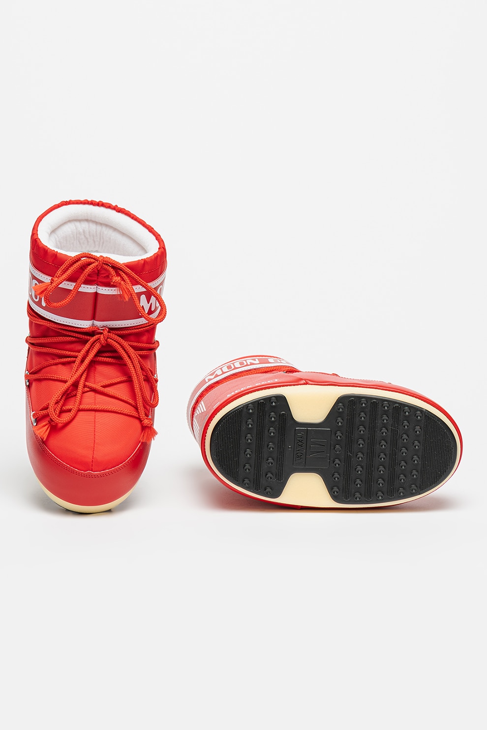 Moon Boot, Ghete apreschi fara inchidere Classic Low, Rosu, 39-41 - eMAG.ro