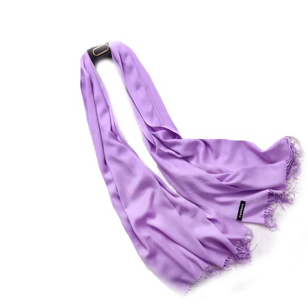 Esarfa tip sal din casmir, 220g, 180x70 cm, Lila - eMAG.ro