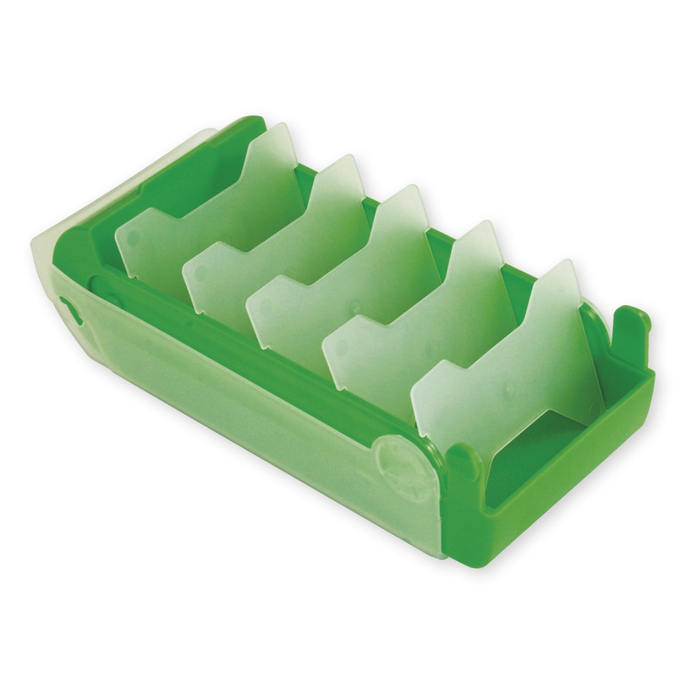 Cutie cu fise de memorare, TimeTEX, verde, cu 5 separatoare si 100 fise ...