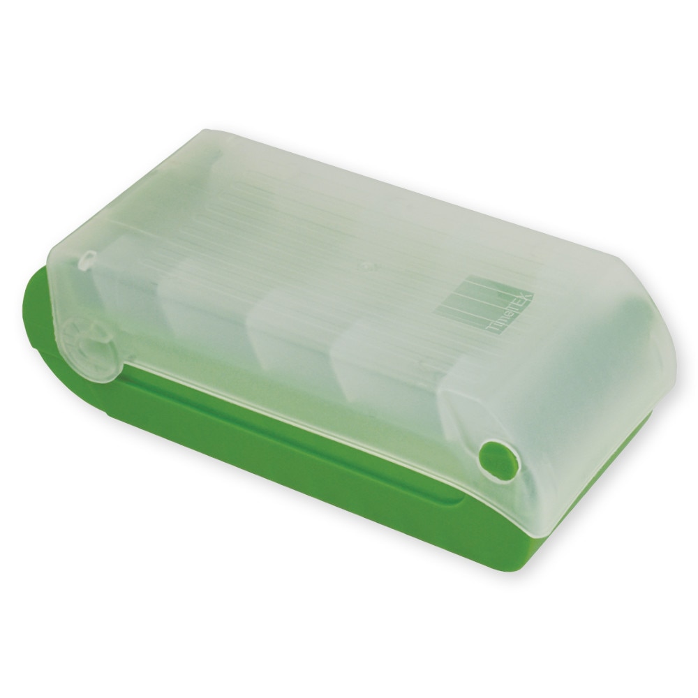 Cutie cu fise de memorare, TimeTEX, verde, cu 5 separatoare si 100 fise ...