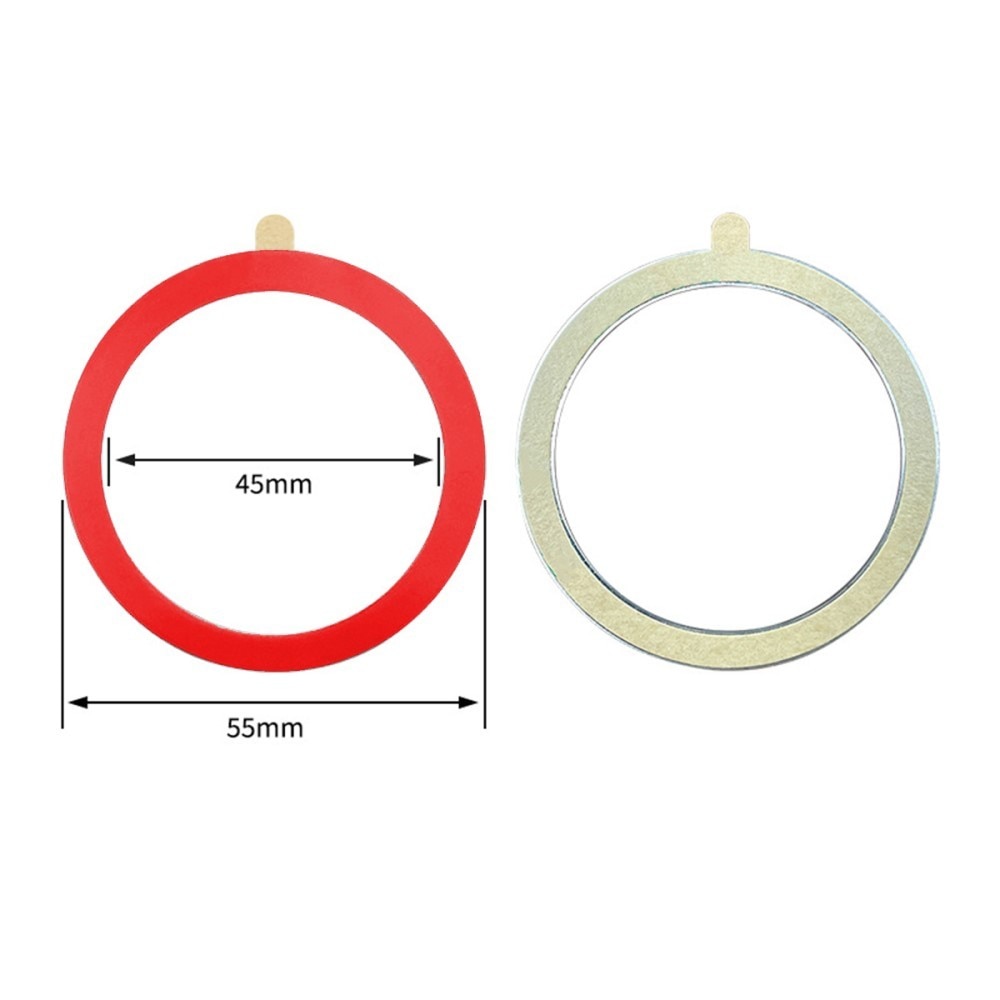 Inel Magnetic incarcare fara fir, montare auto, MagSafe Silicone pentru ...