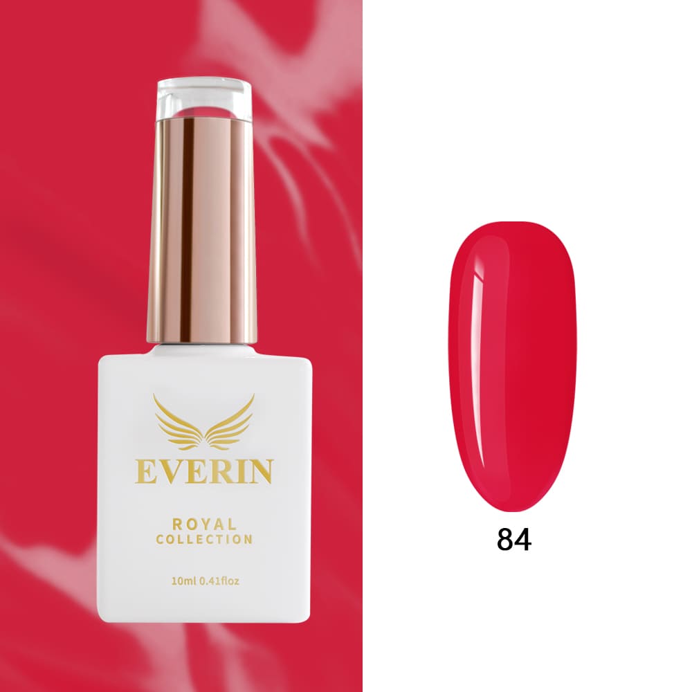 Everin Полуперманентен лак за нокти - Royal Collection 10ml - Рубинено ...