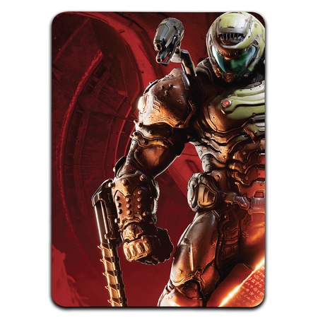 Mousepad Vertical Joc Doom 2016, The Doom Slayer, Baza antiderapanta ...