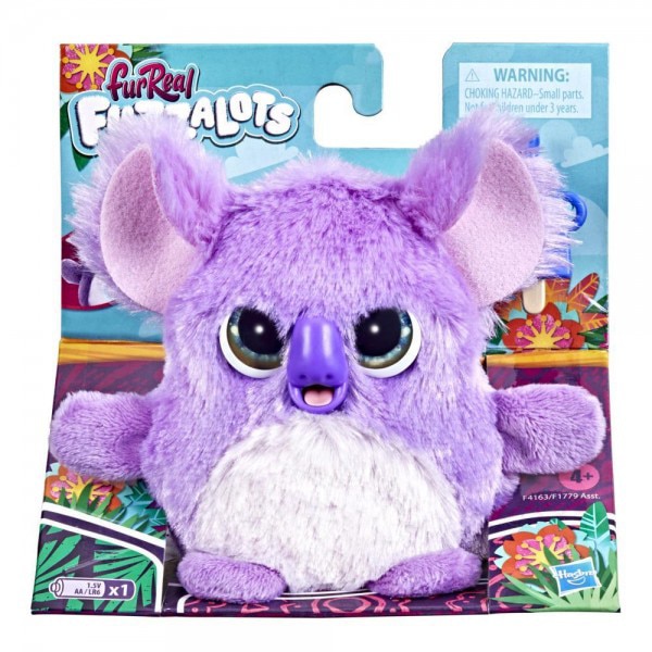 Jucarie interactiva Fuzzalots, coala de plus mov, HSF1779M - eMAG.ro