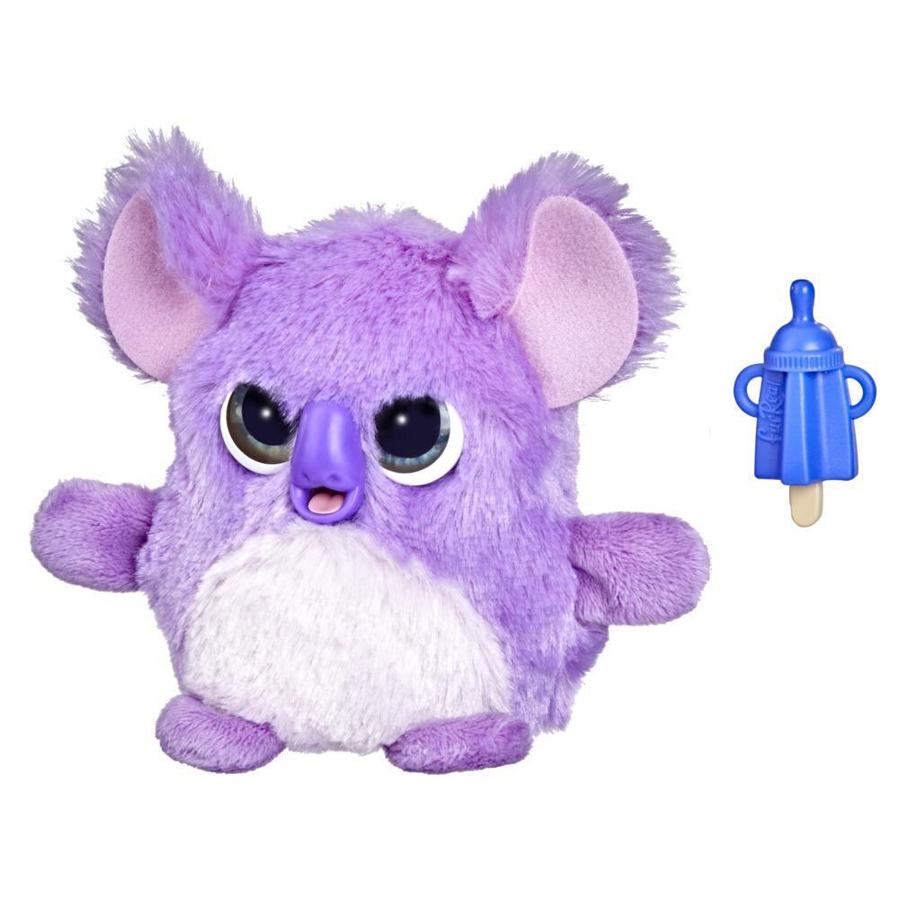 Jucarie interactiva Fuzzalots, coala de plus mov, HSF1779M - eMAG.ro