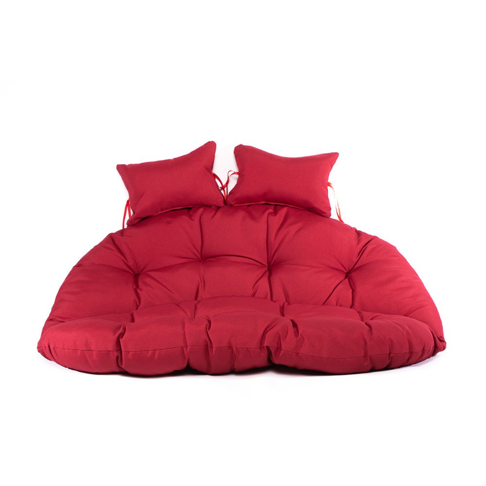 Perna balansoar 2 locuri, culoare grena, 140 x 106 cm - eMAG.ro