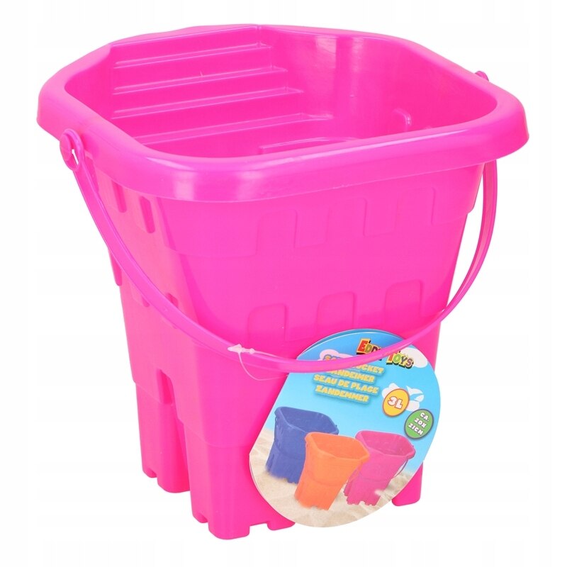 Galetusa de nisip, Plastic, 20 cm, Roz - eMAG.ro