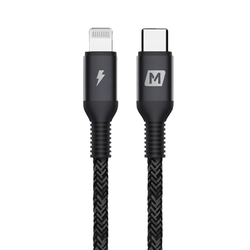 Кабел за данни и зареждане Usb Type C Lightning Momax 1 2m черен