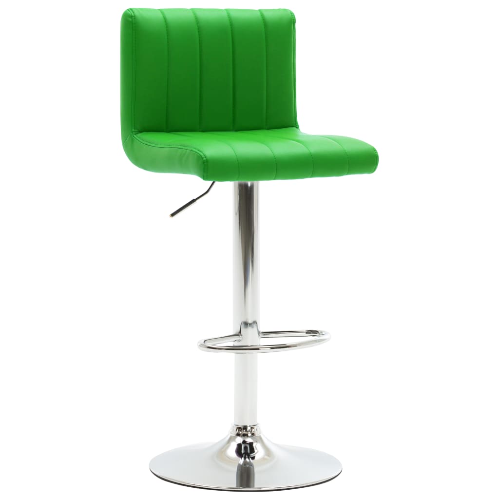 Scaun de bar, verde, piele ecologica, desgin contemporan 7500 - eMAG.ro