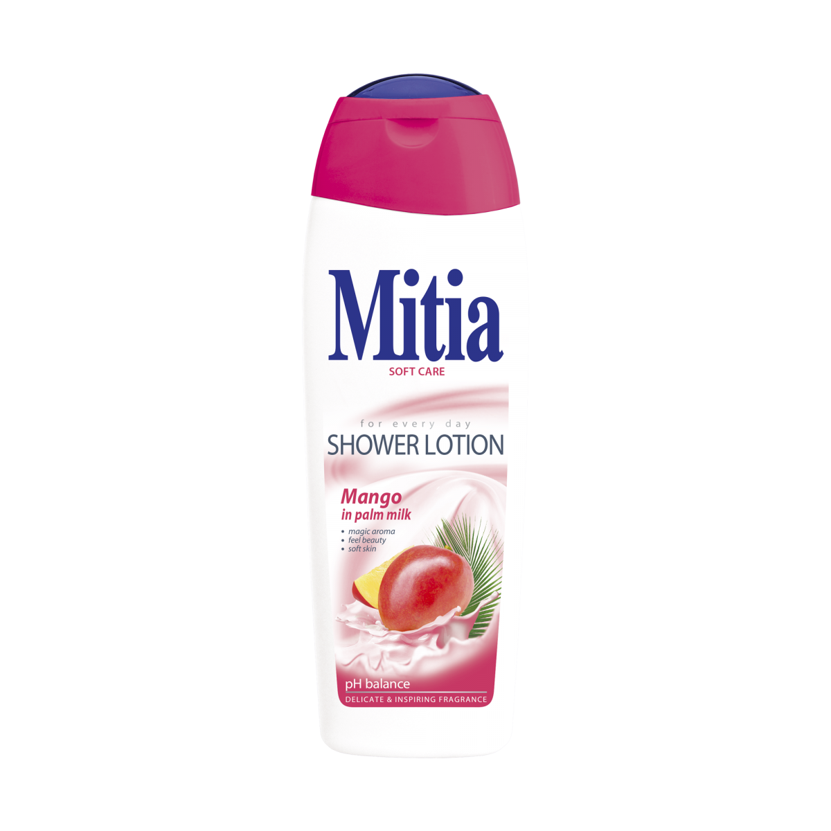 Душ мляко Mitia Soft Care Манго, 400 мл - eMAG.bg