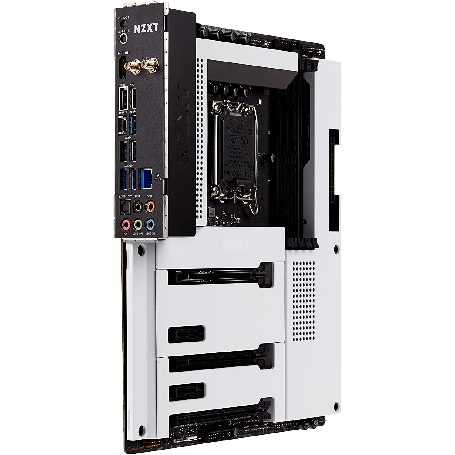 NZXT Intel 1700 N7 Z690 Matt White (N7-Z69XT-W1) - eMAG.hu