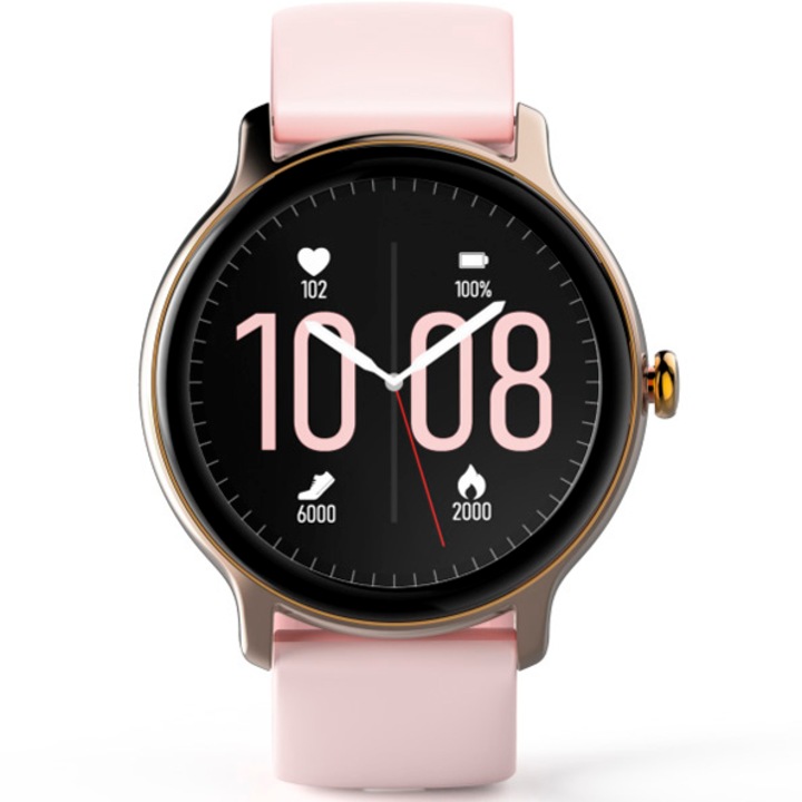 Smartwatch Hama "Fit Watch 4910", GPS, Roz - eMAG.ro
