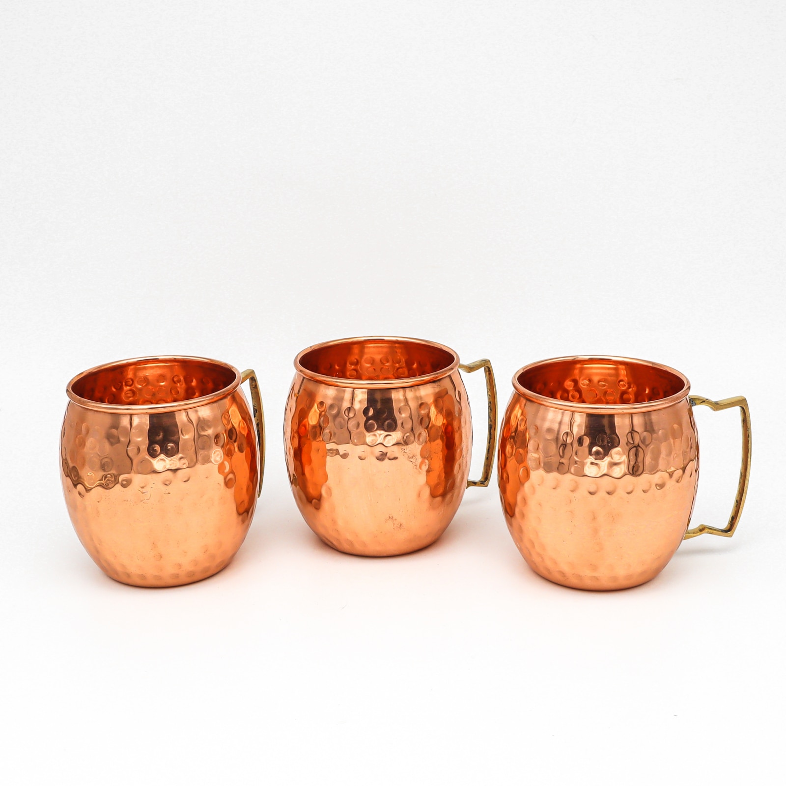 Set 3 cani din cupru Arana, model Oldschool, 3 x 500 ml - eMAG.ro