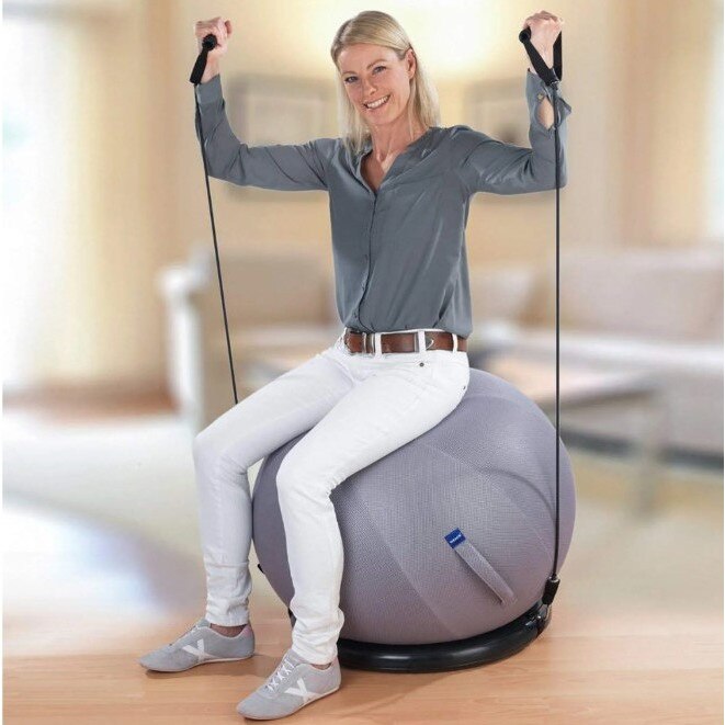 Inel fitness Expando, negru, diametru 59 cm - eMAG.ro