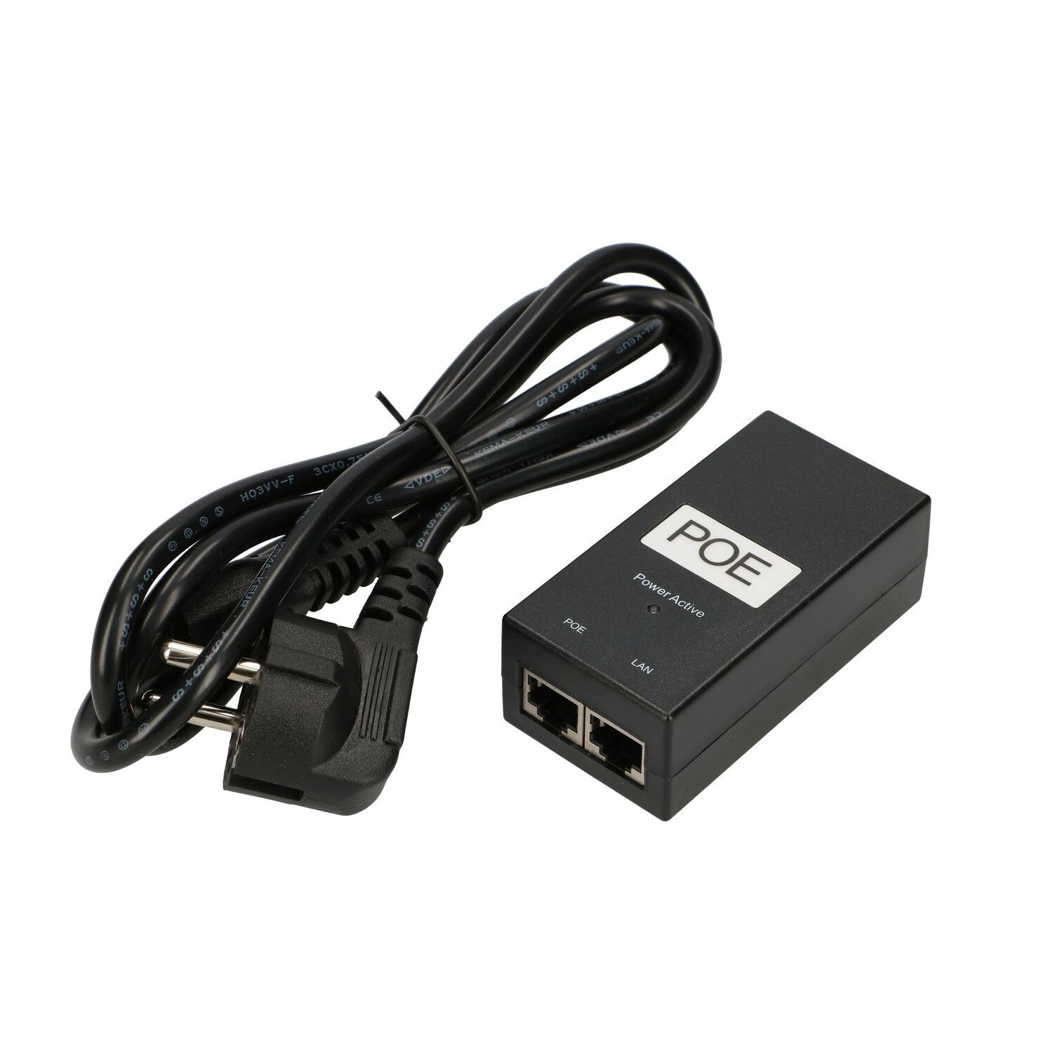 Захранващ адаптер Extralink PoE-24-24W, 24V/1A, 24W - eMAG.bg