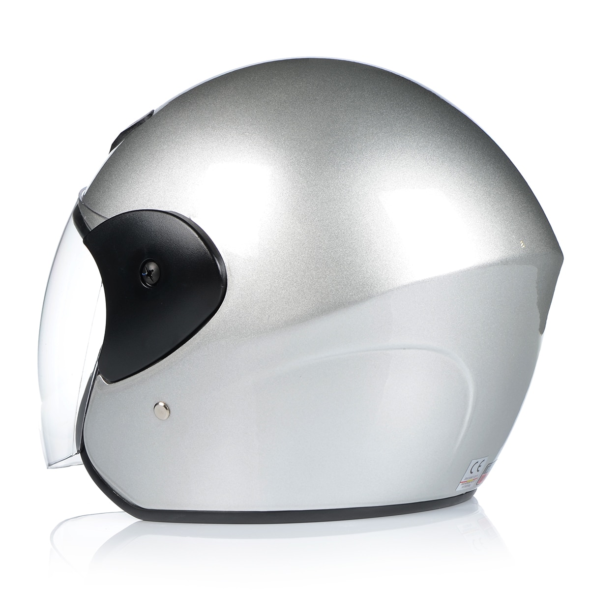 Casca moto, AWINA TN86, Protectie UV, ABS, Argintiu, L - eMAG.ro