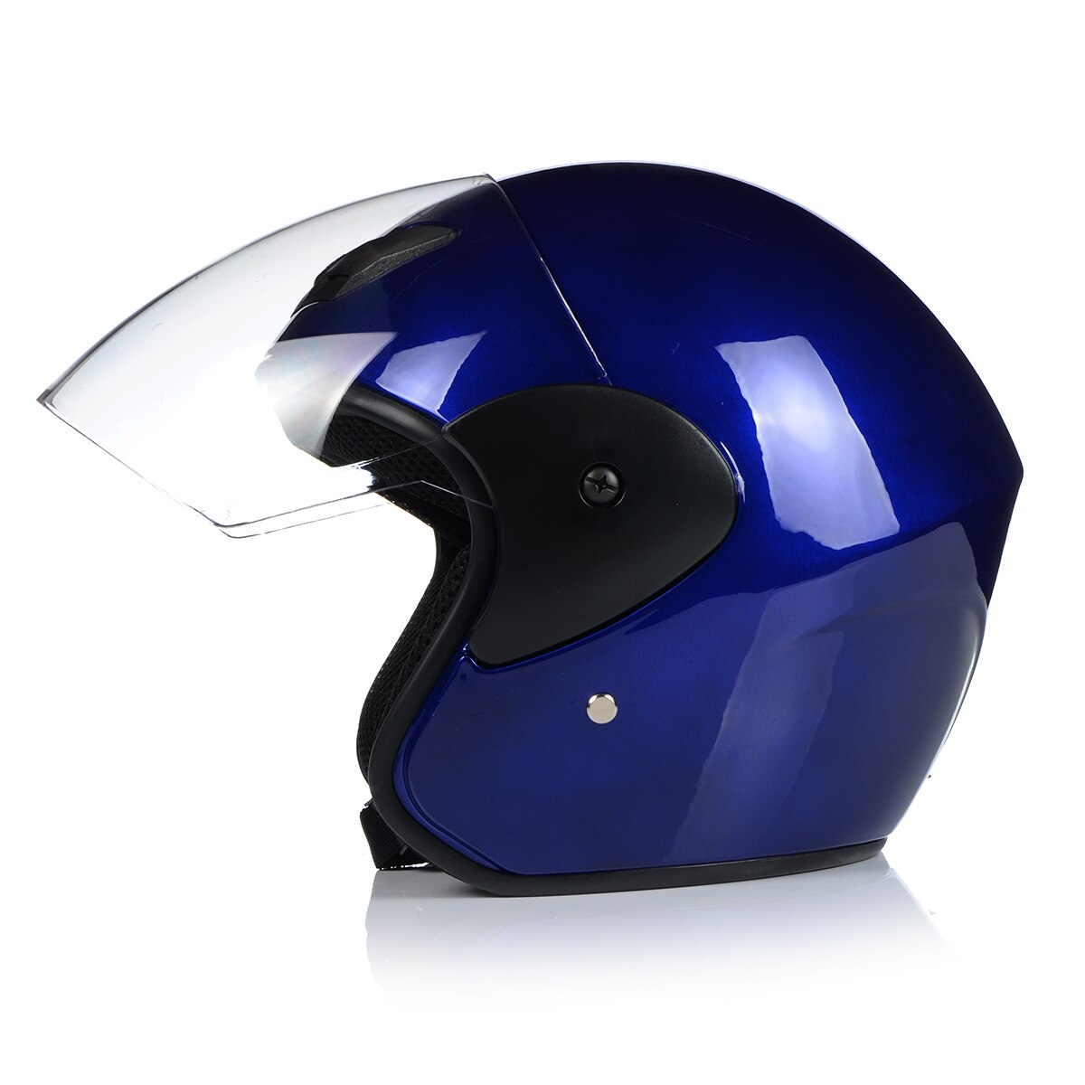 Casca moto, AWINA TN86, Protectie UV, ABS, Albastru, L - eMAG.ro