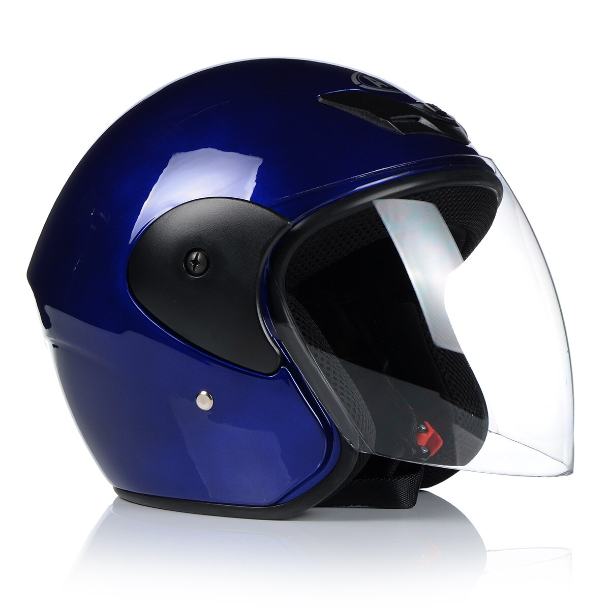 Casca moto, AWINA TN86, Protectie UV, ABS, Albastru, L - eMAG.ro