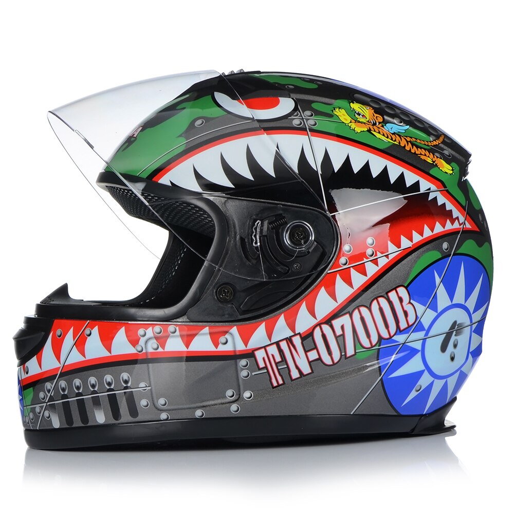 Casca moto, AWINA TN07, Protectie UV, ABS, Gri rechin, L - eMAG.ro