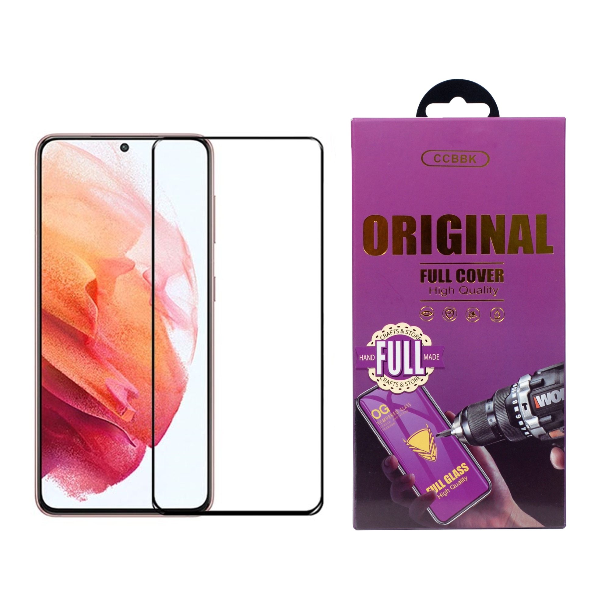 Protectie Sticla Og Pentru Samsung Galaxy S22 Plus Ecran Negru Emag Ro