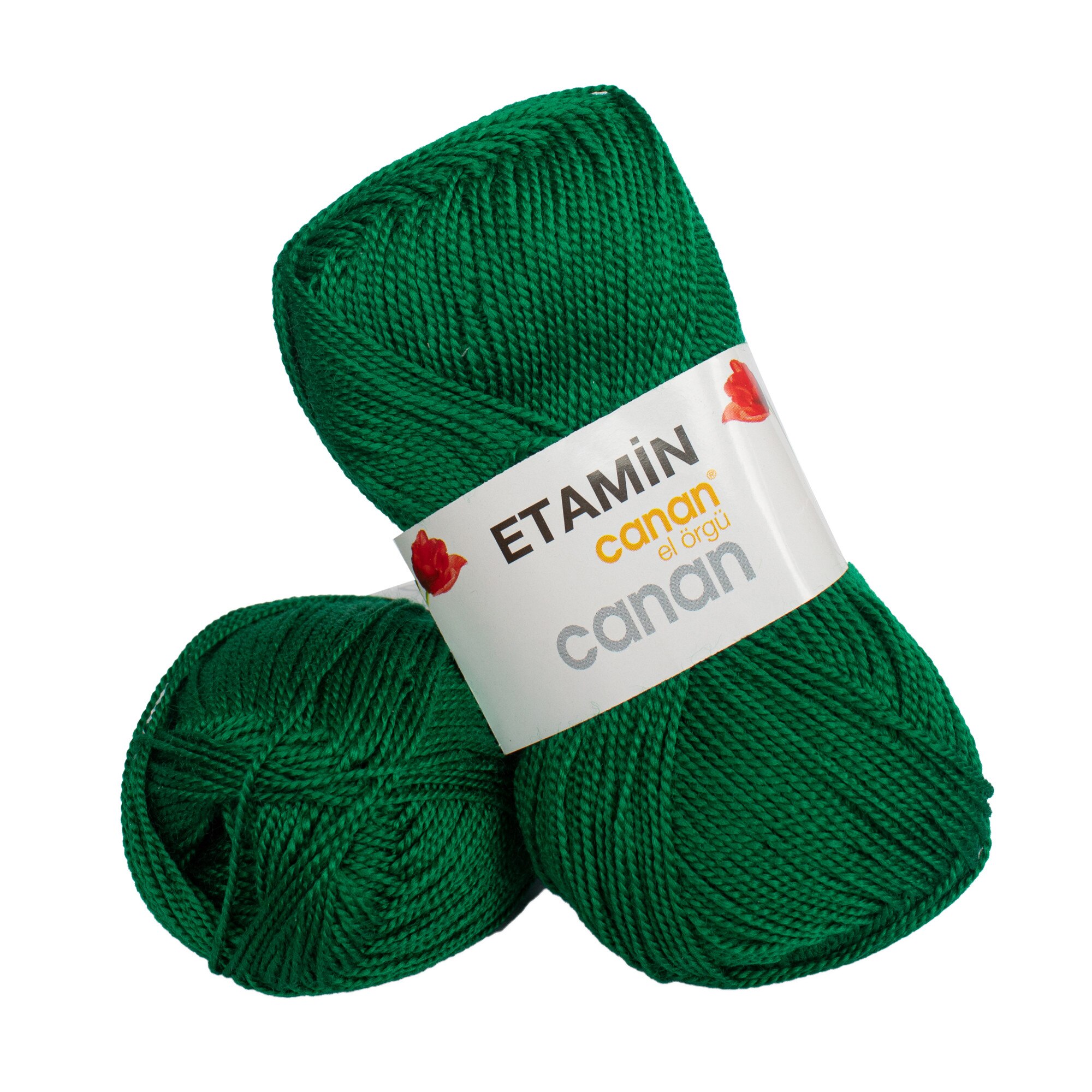 Pachet fir tricotat subtire 10 bobine, Etamin Canan 153, acril 100% ...