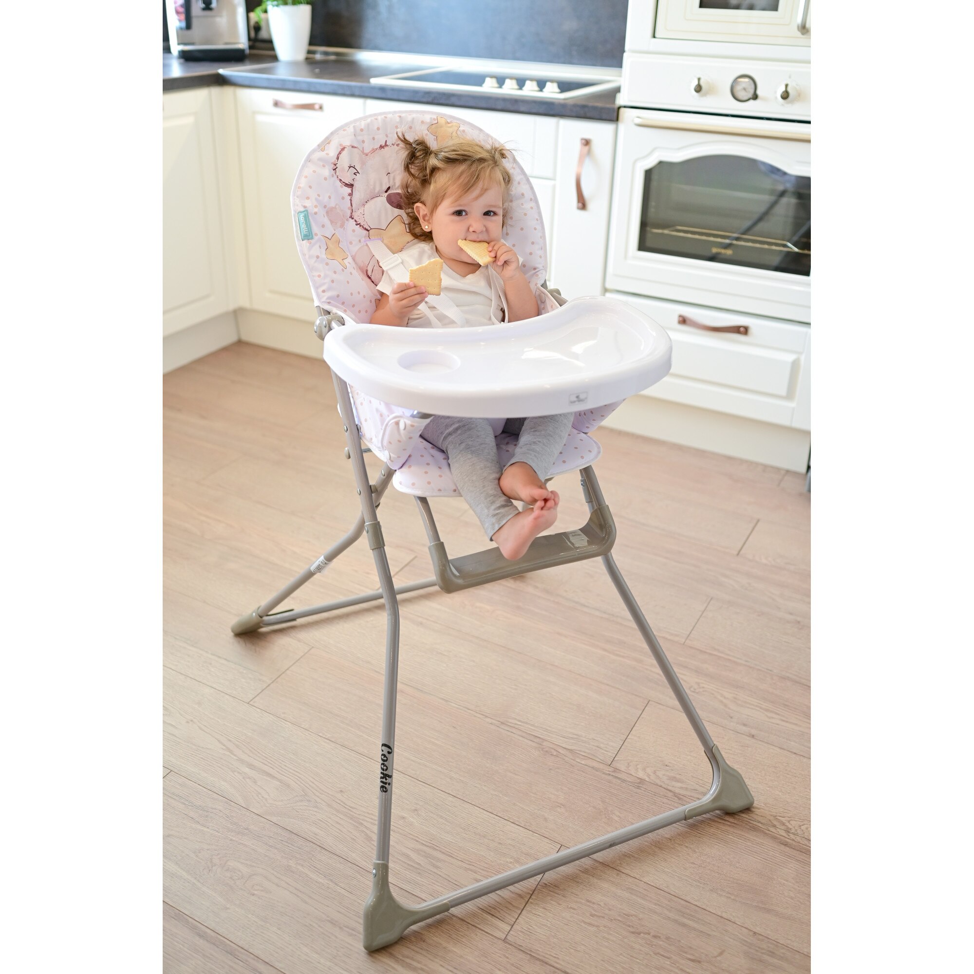 Scaun de masa, Lorelli, Cookie, White Teddy Bear - eMAG.ro