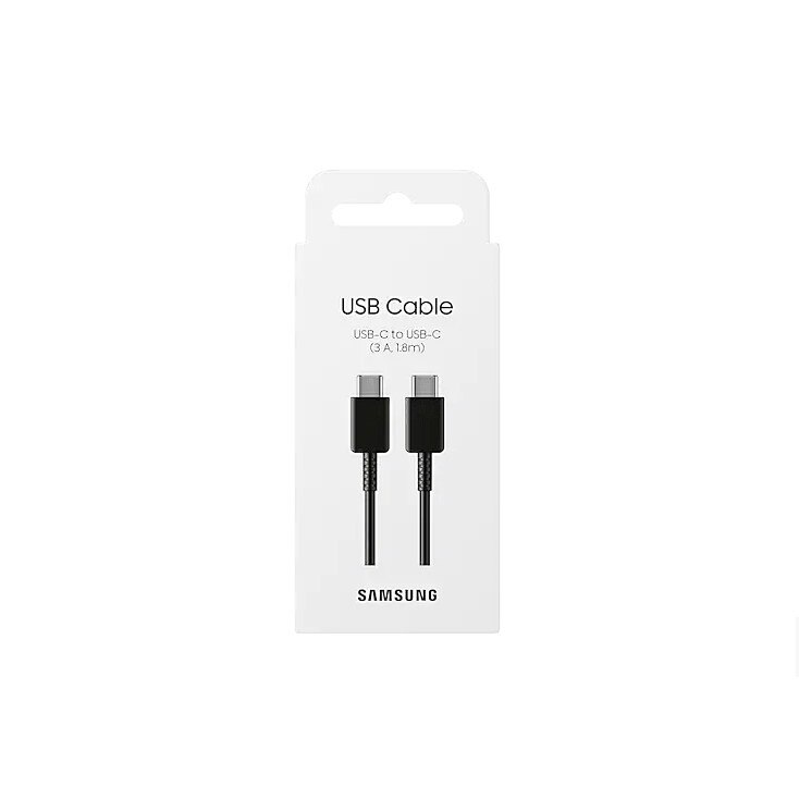 Cablu Samsung GP-TOU021RFBBW USB Type-C La USB Type-C, 1m, 3A, Negru ...