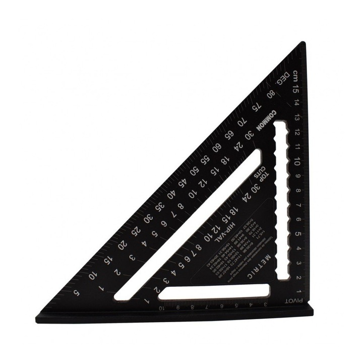 Echer multifunctional metalic, STROXX, 175 mm, culoare neagra - eMAG.ro