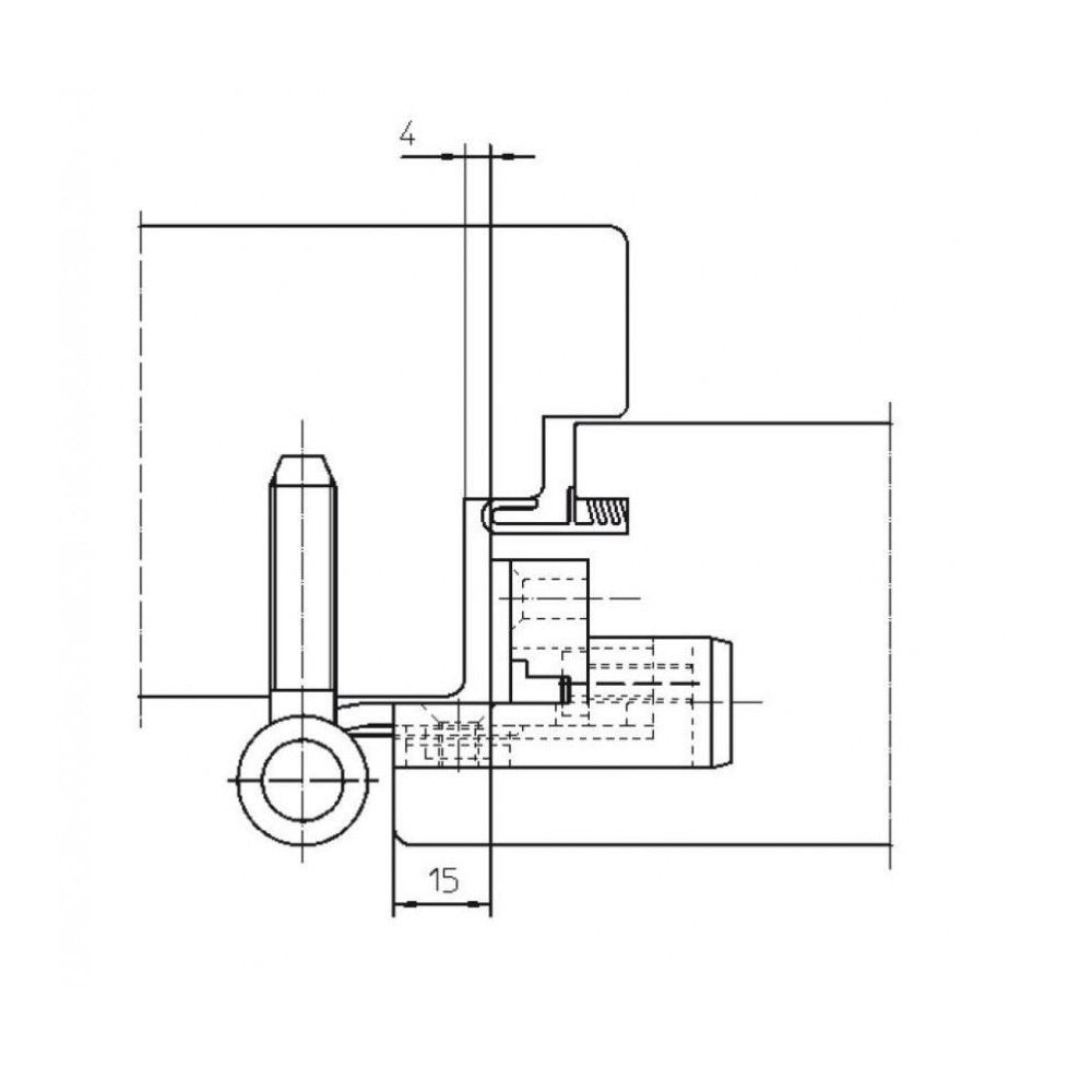 Balama pentru usi de intrare din lemn cu deschidere spre interior ...