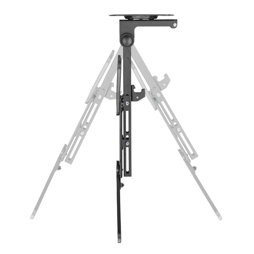 Стойка за телевизор, Монтаж на таван, Сгъваема, 23" - 55", Черна - eMAG.bg
