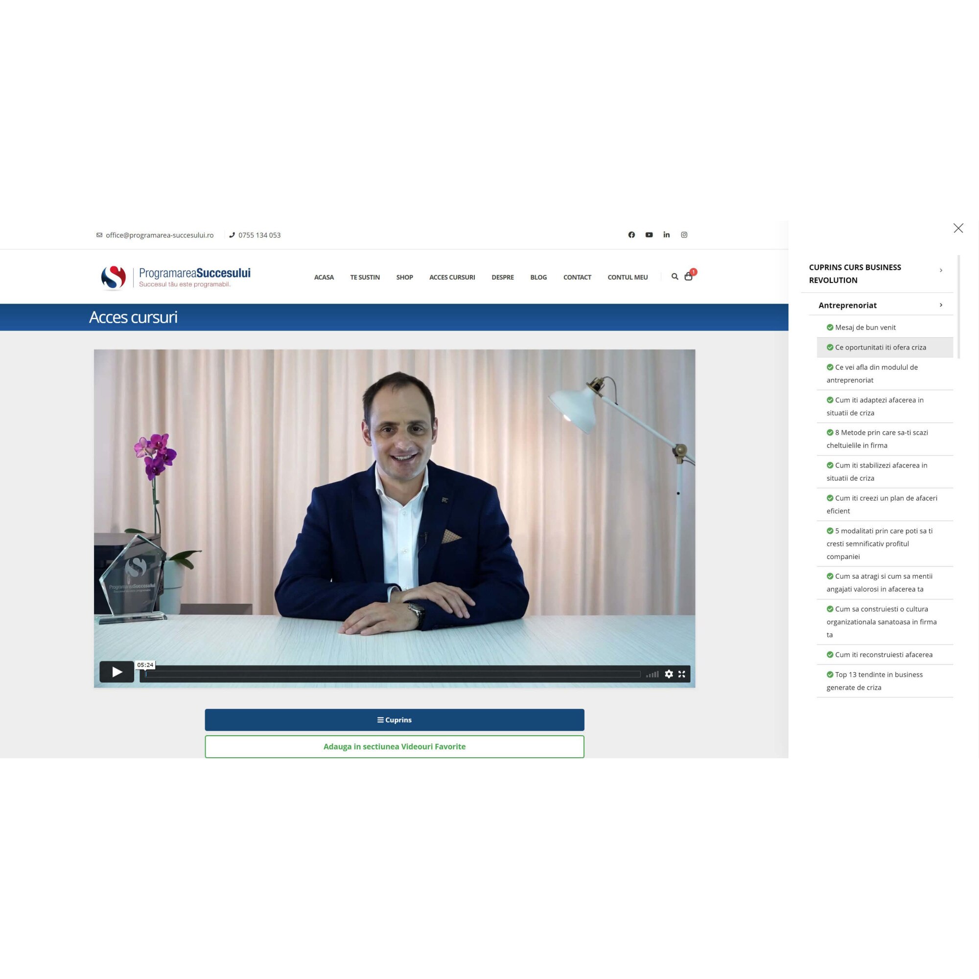 Curs Business Revolution - Gabriel Radu - eMAG.ro