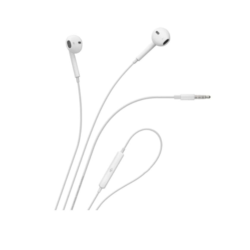 Casti audio, mufa Jack 3.5mm, microfon, taste volum, Alb, Elitech ...