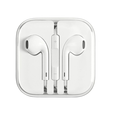 Casti audio, mufa Jack 3.5mm, microfon, taste volum, Alb, Elitech ...