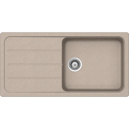 Chiuveta granit Schock Formhaus D-100L Sabbia, 1000 x 500 mm, adancime ...
