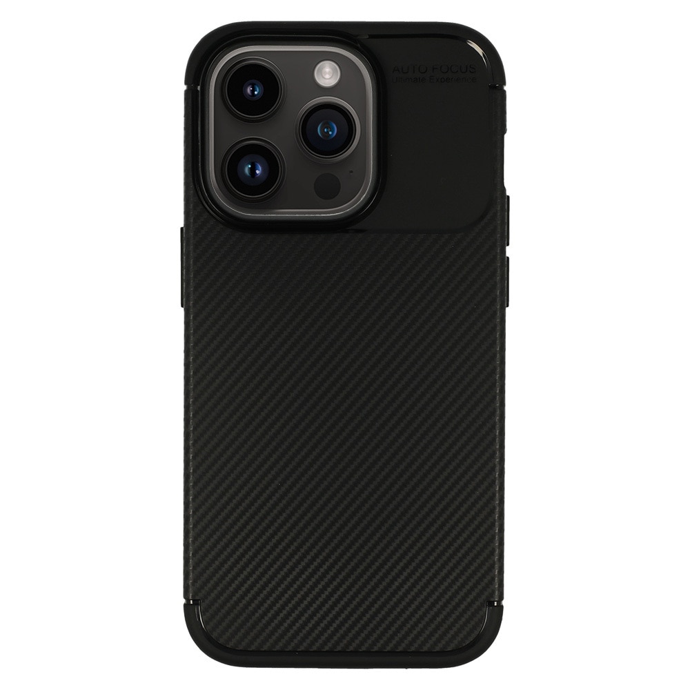 Husa Carbon Auto Focus Compatibila cu Apple iPhone 14 Pro, Armored ...