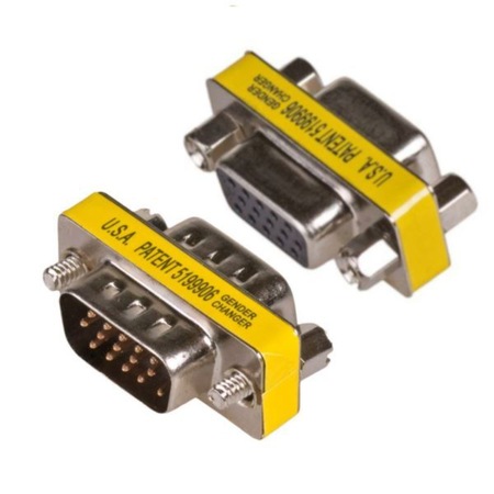 Adaptor mufa DB15 / VGA - eMAG.ro