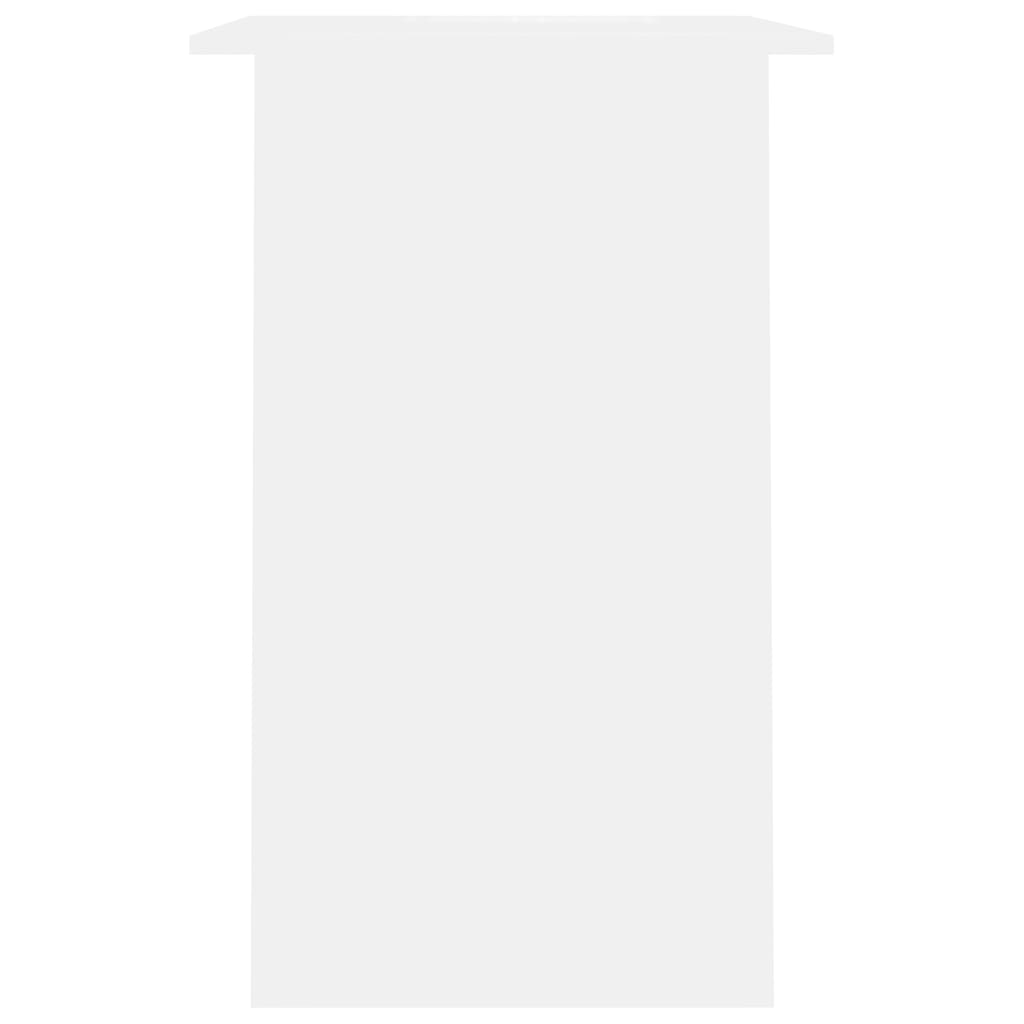 Birou, alb, 90 x 50 x 74 cm, PAL, elegant si modern - eMAG.ro