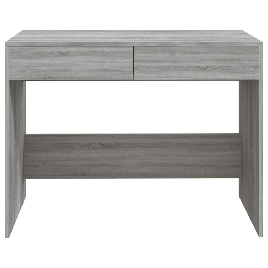 Birou, gri sonoma, 101 x 50 x 76,5 cm, PAL, design modern pentru acasa ...