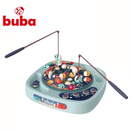 Комплект за риболов Buba Fishing 889-215, 24 рибки, Сив - eMAG.bg