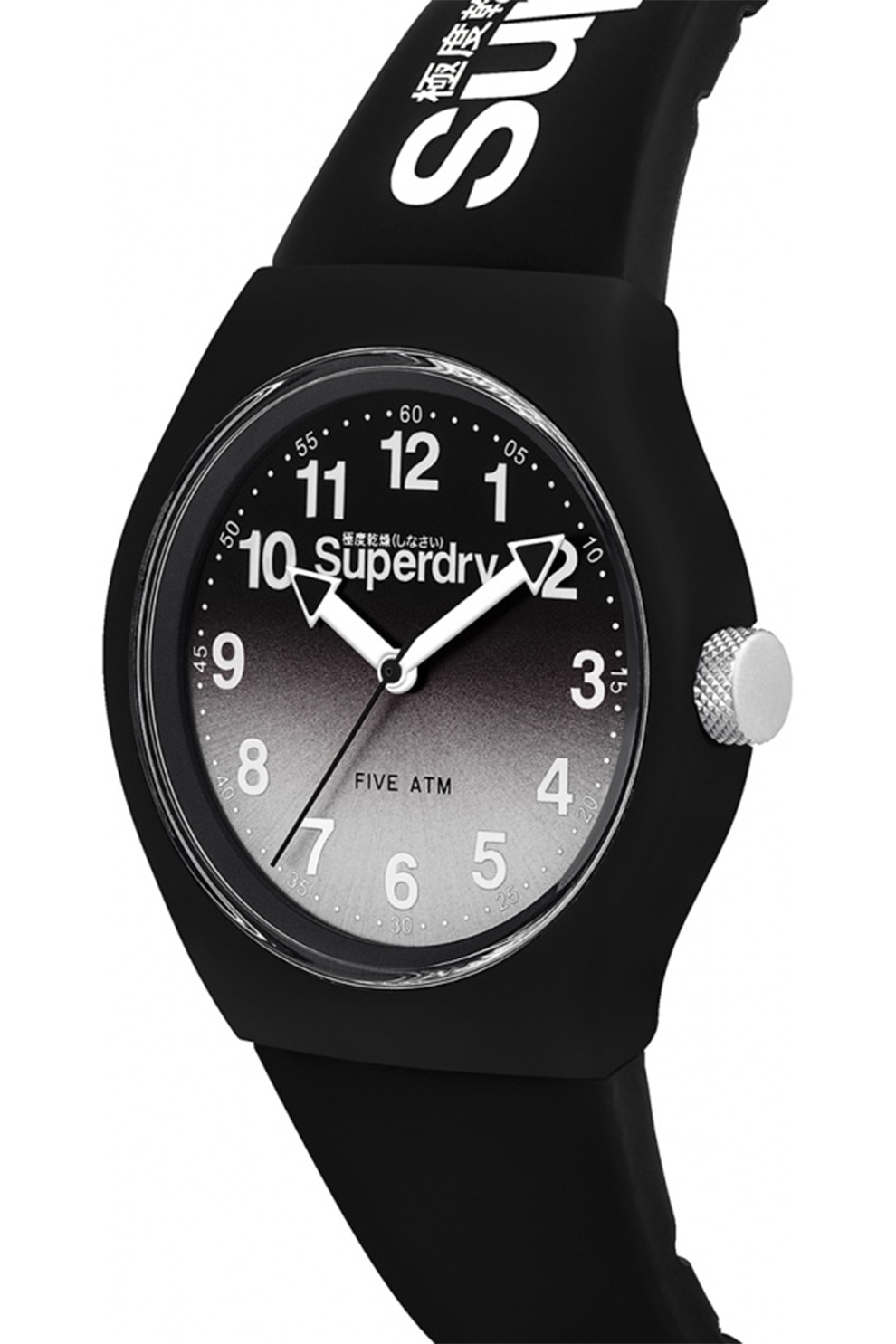 SUPERDRY, Hárommutatós kvarc karóra, Fekete - eMAG.hu