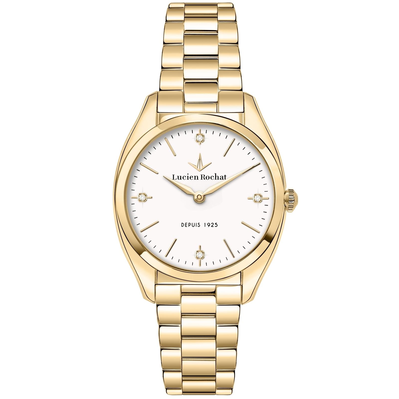 Ceas dama Lucien Rochat R0453120502 Quartz Auriu - eMAG.ro