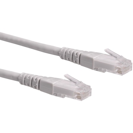 Cablu patch, Roline, UTP CAT6, 50cm, Gri - eMAG.ro