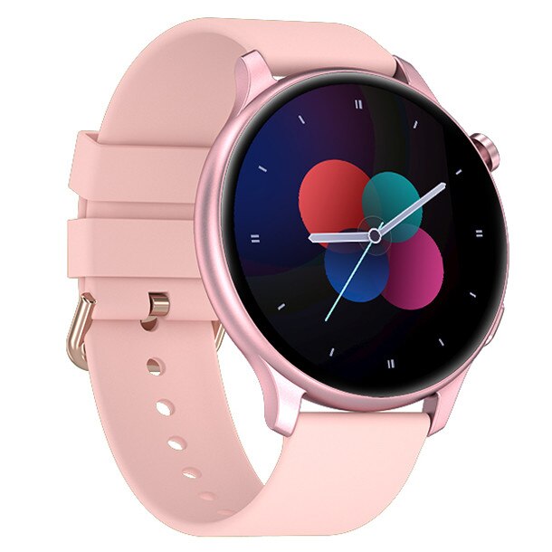 Techmoon női okosóra, 1,28 hüvelykes Full Touch kijelző, Bluetooth ...